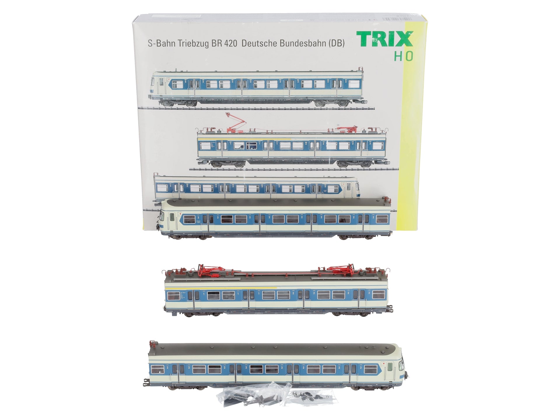 Trix 22655 HO Scale S-Bahn Class 420 Electric Powered Rail Car Train S ...