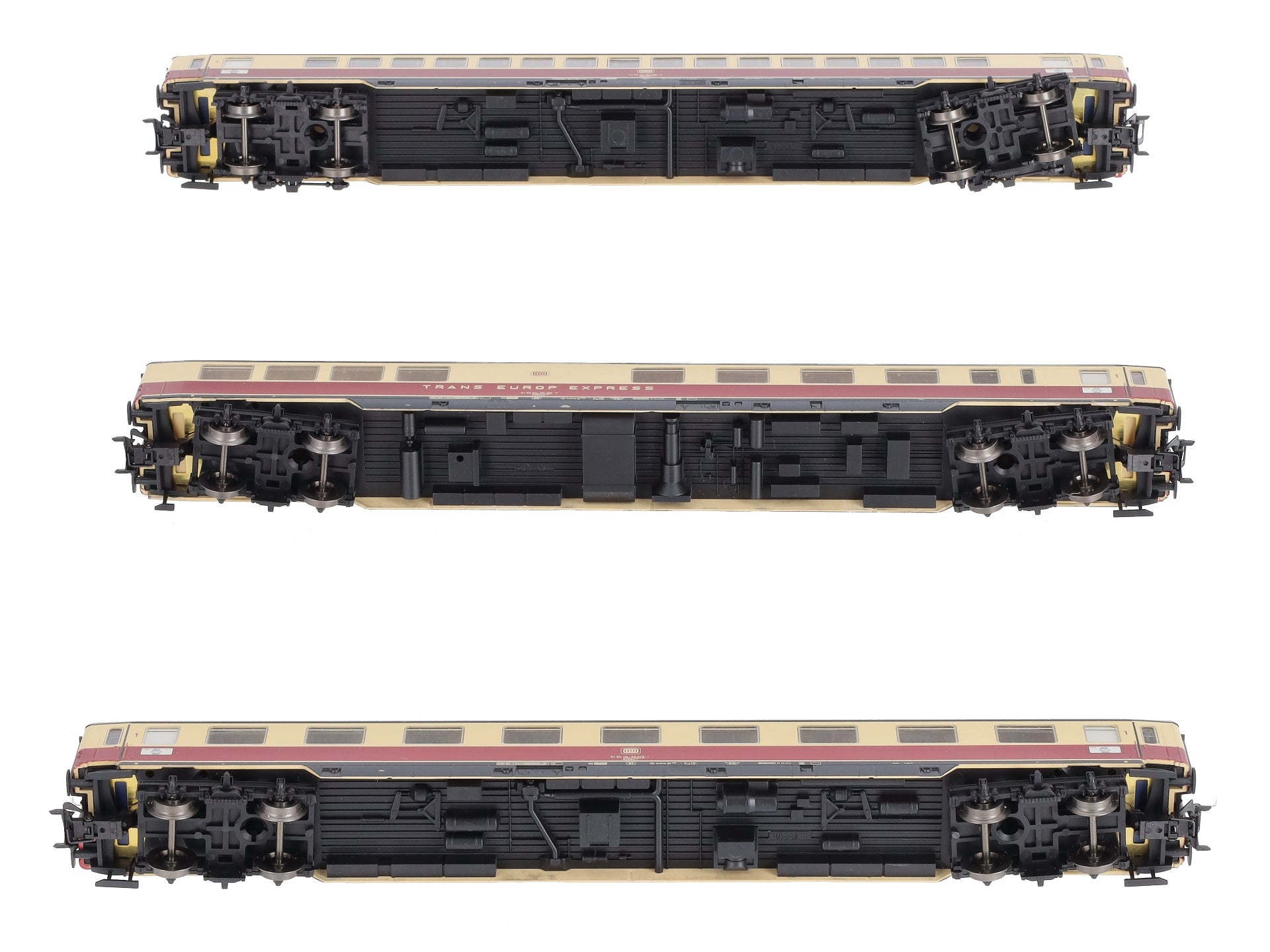 Marklin 43859 HO Scale TEE Bavaria Exp.3-Car Pass.Set – Trainz