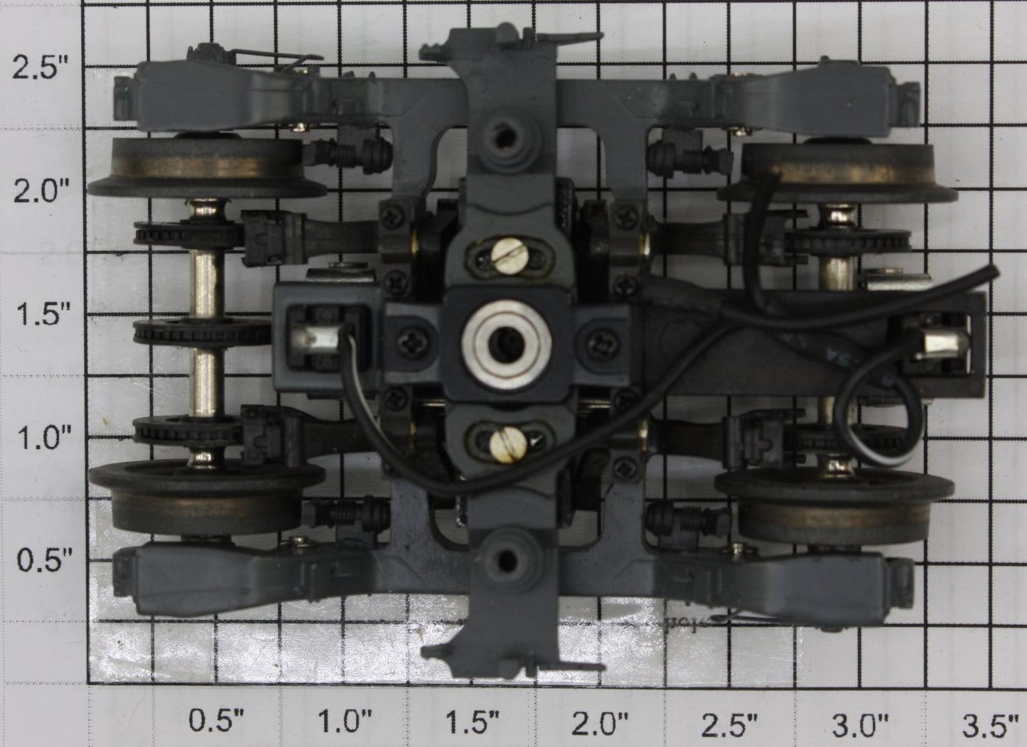 Atlas 8000-1005X 4-Wheel Die-Cast Traction Truck with Pickup Rollers ...