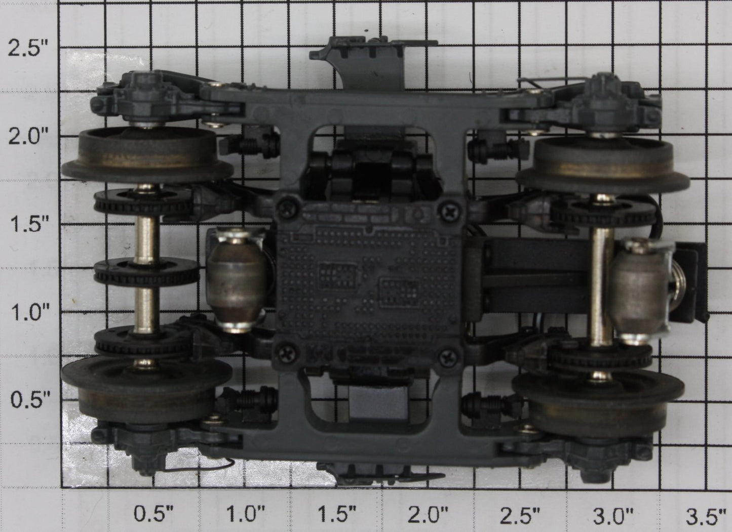 Atlas 8000-1005X 4-Wheel Die-Cast Traction Truck with Pickup Rollers ...