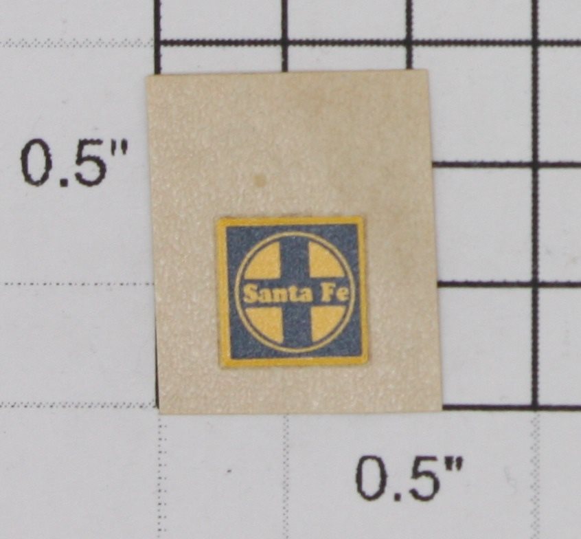 American Flyer 8551-10 Navy / Yellow Santa Fe Sticker Decal – Trainz