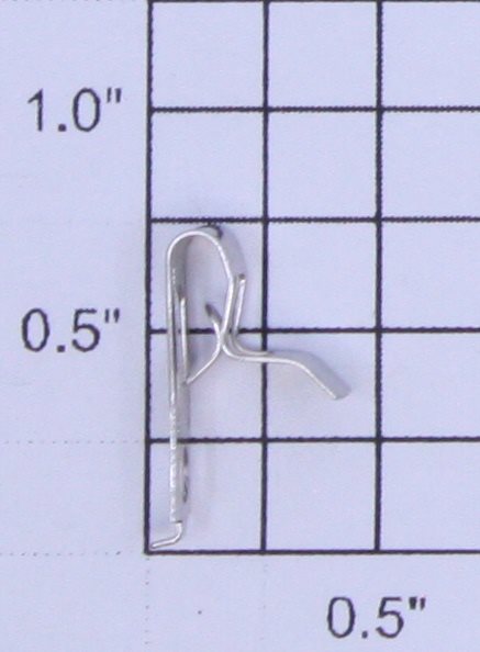 K-Line K0641 Accessory Fahnestock Wire Clip with Solder Tab – Trainz