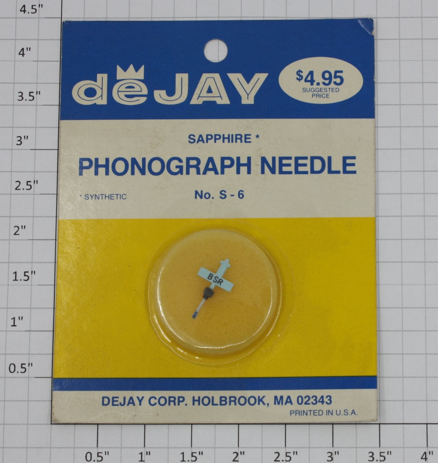 deJAY S-6 Sapphire Phonograph Needle – Trainz