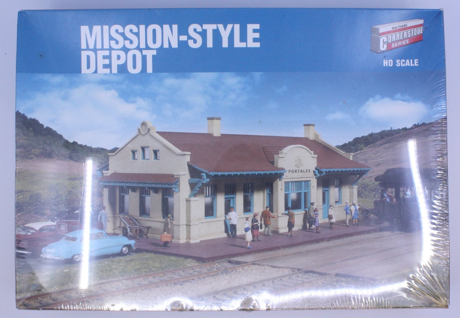 Walthers 933-2920 HO Scale Mission-Style Depot Kit – Trainz