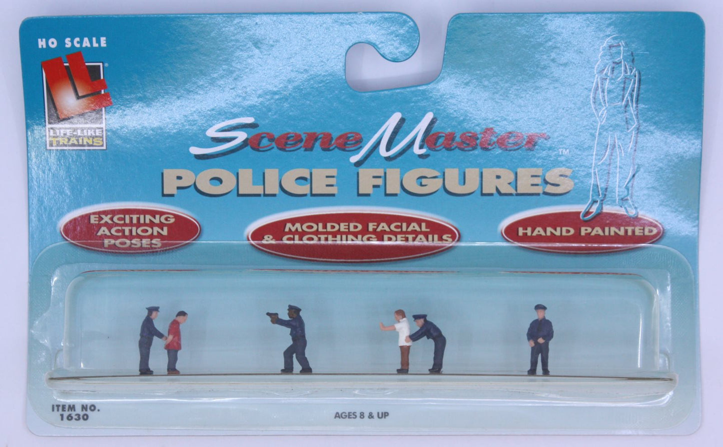 Life Like 1630 HO Scenemaster Police Officers Figure Set – Trainz