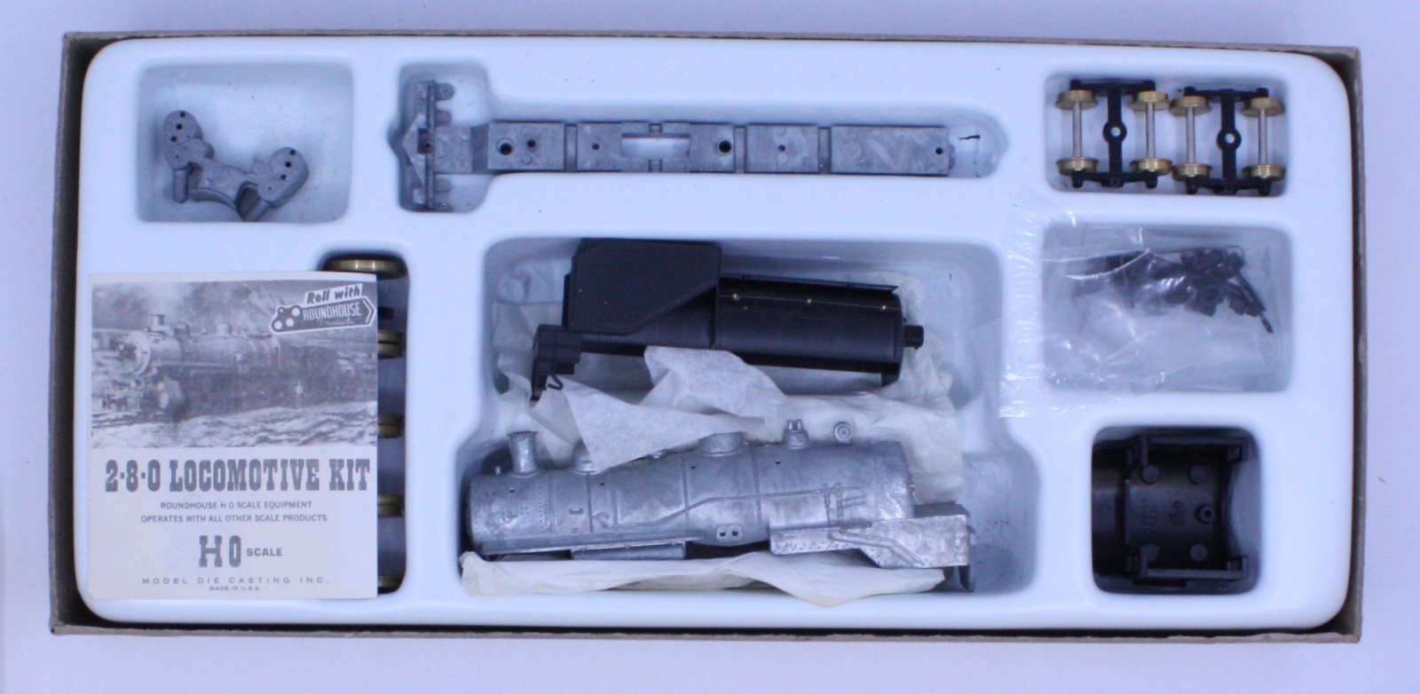 Roundhouse 465 HO Scale 2-8-0 Great Northern Consolidation Kit – Trainz