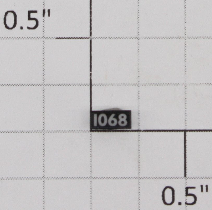 K-Line K3600-X009A #1068 Number Board Lens – Trainz