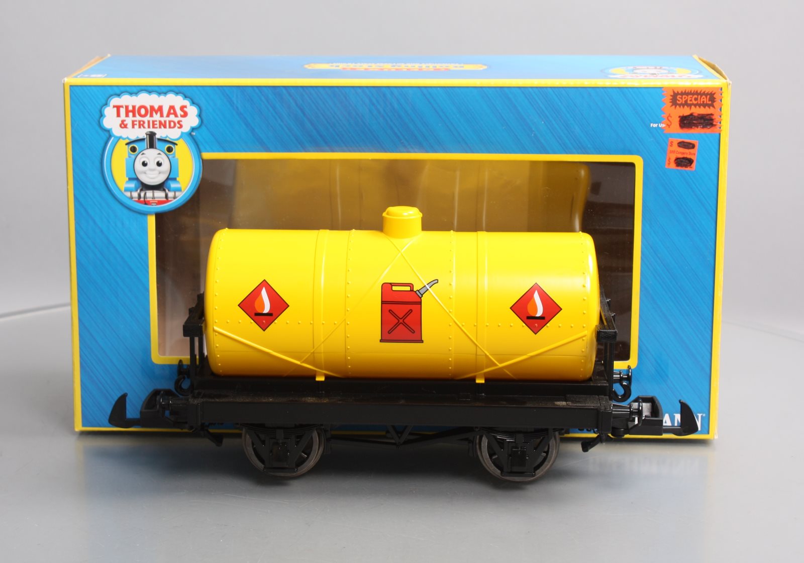 Bachmann 98004 G Sodor Fuel Tank (Metal Wheels) – Trainz