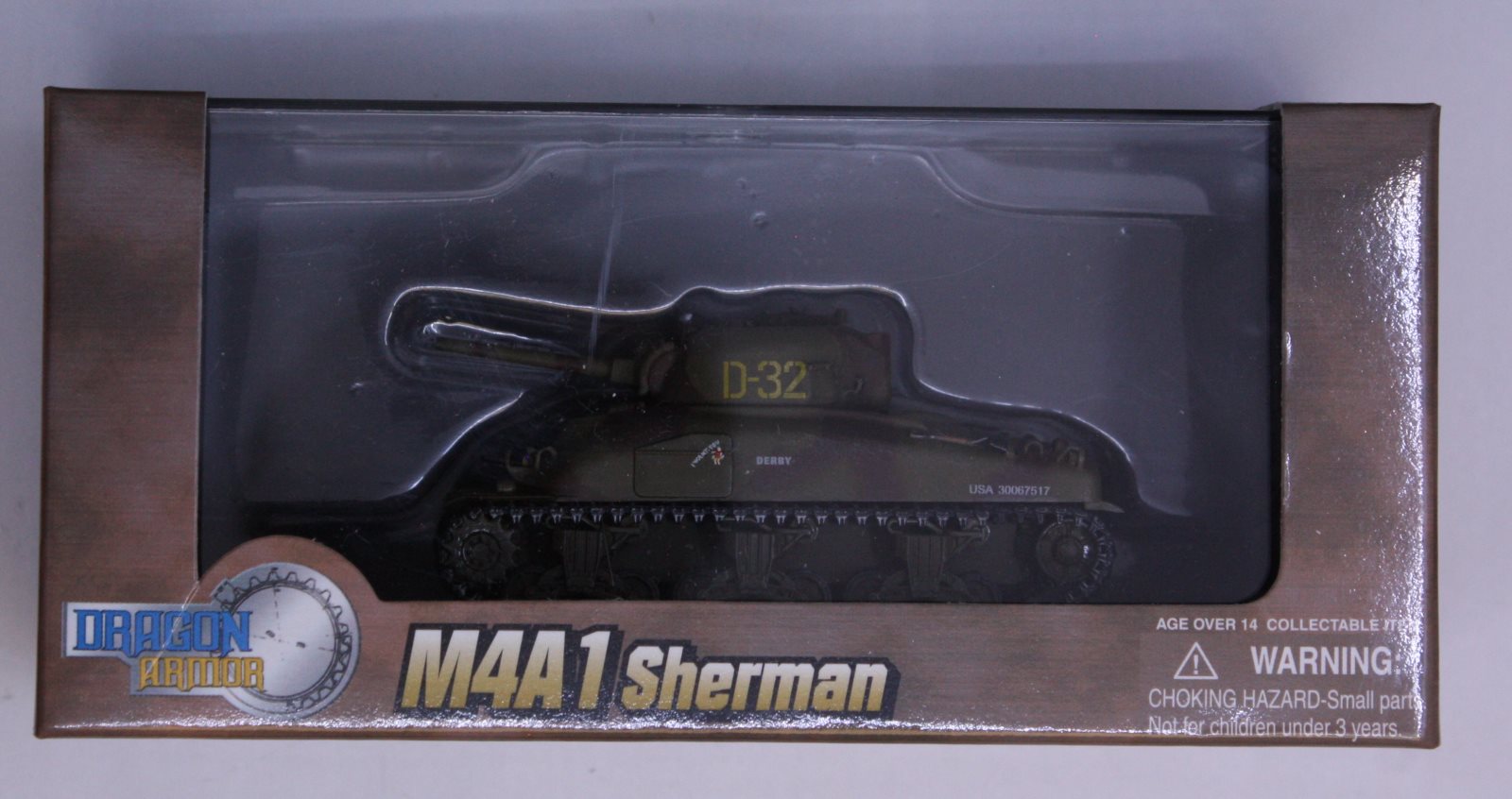 Dragon 60258 1:72 Diecast M4A1 Sherman 2nd Armored Divison Noemandy 19 ...