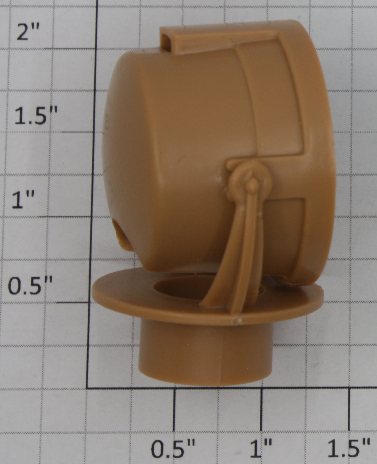 K-Line K7200 Tan Searchlight Housing Assembly with Bracket and Lens ...