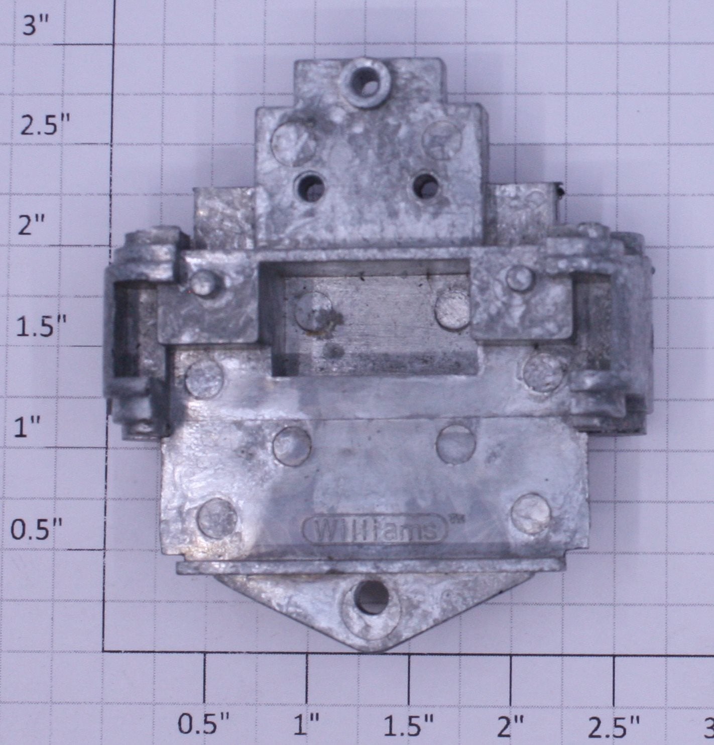 Williams WM-45 Unpainted Steam Chest – Trainz