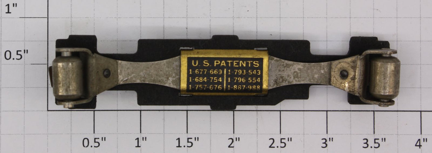 Acme 3000-1 O Gauge Prewar Collector Roller Pickup Assembly with Fahne – Trainz