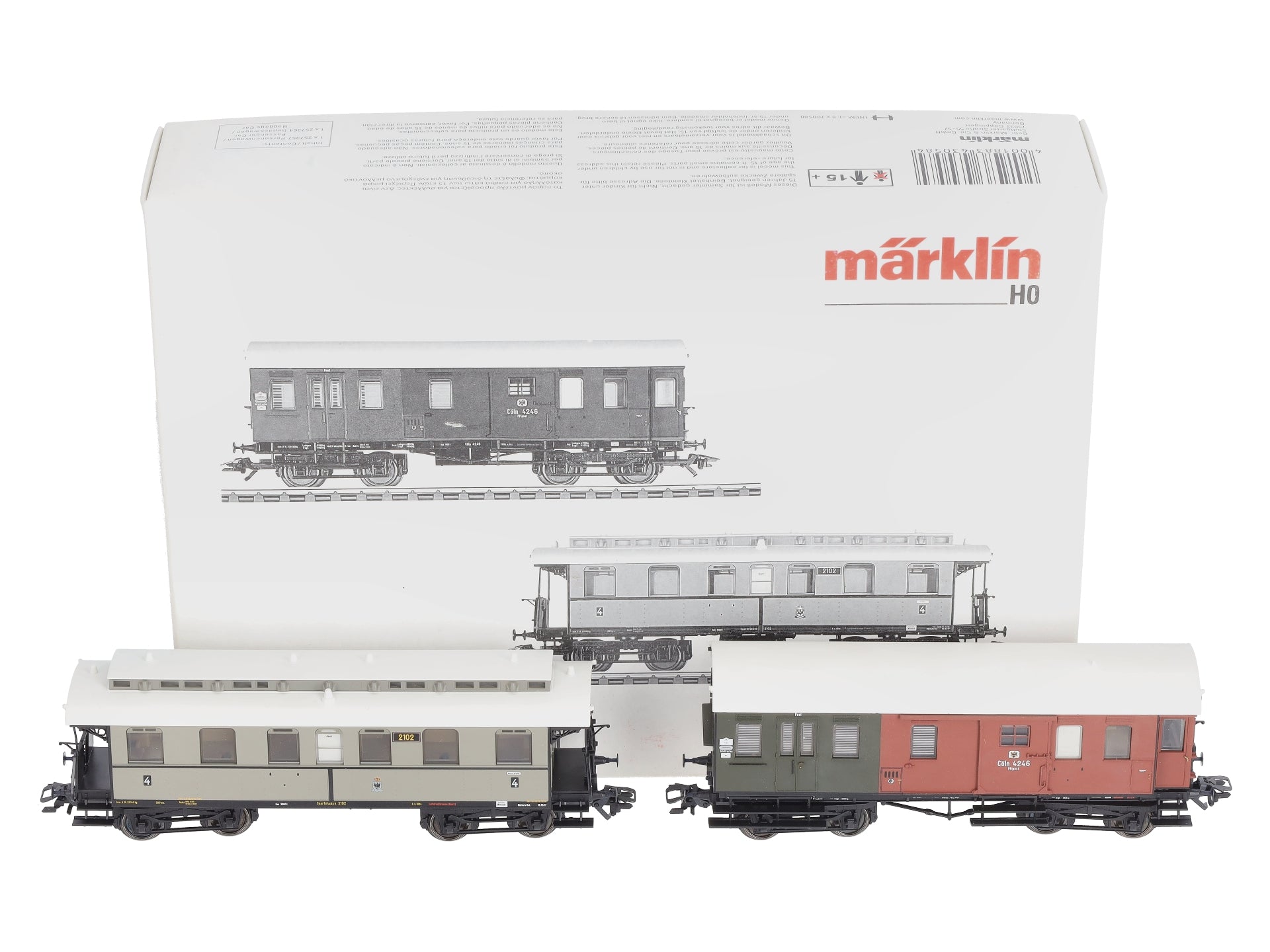 Marklin 43058 HO KPEV Branch Line Set 1 (2) – Trainz