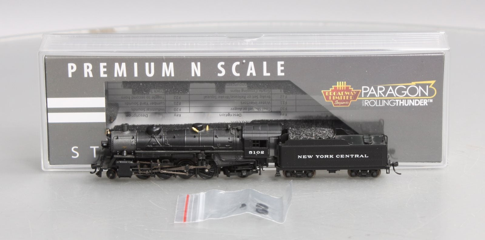 Broadway Limited 5976 N NYC USRA Light Mikado Steam Loco w/Sound/DCC # – Trainz