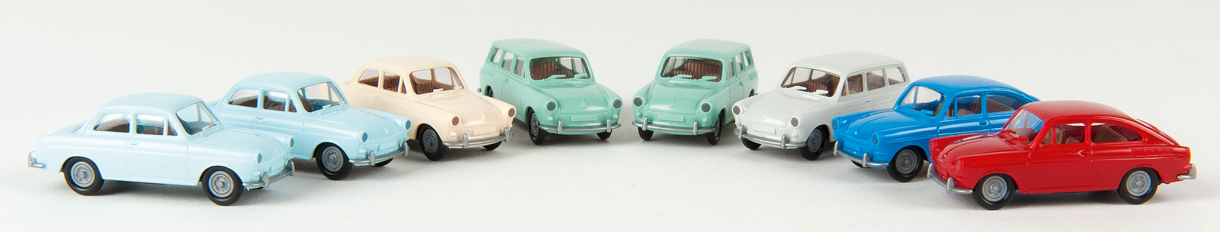 Brekina Automodelle 90458 1:87 Volkswagen 1500/1600 Economy Set (8 ...
