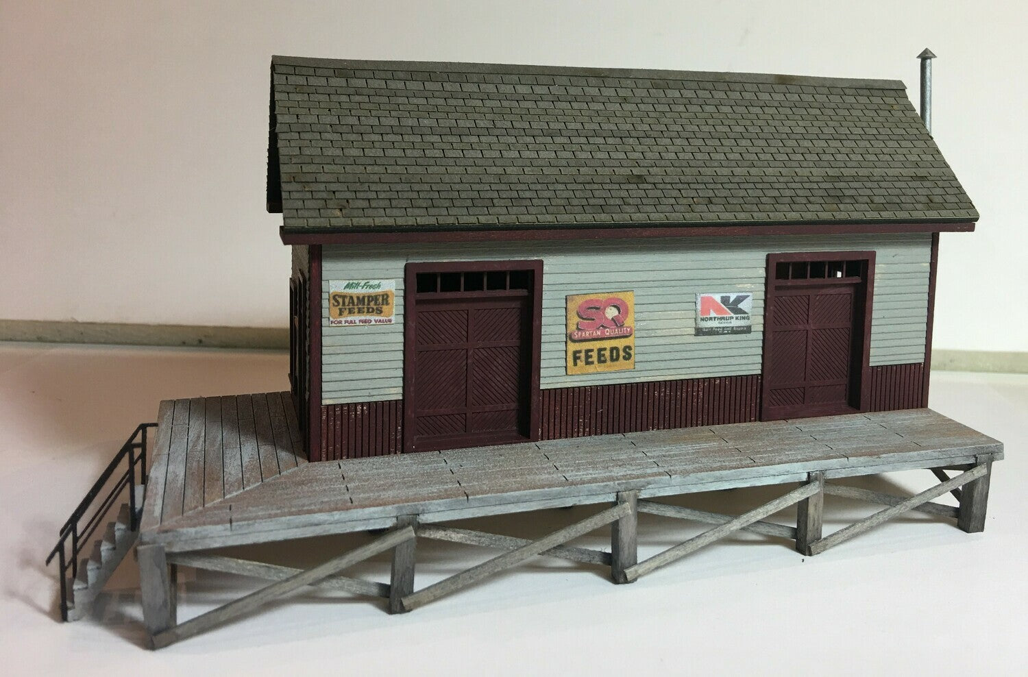 Motrak Models 43010 O Applewood Depot Building Kit – Trainz