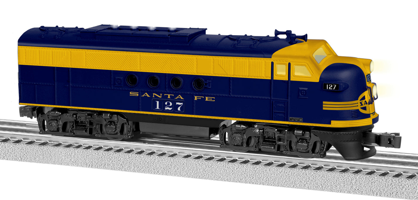 Lionel 2334090 O Santa Fe LionChief FT Diesel Locomotive #127 – Trainz
