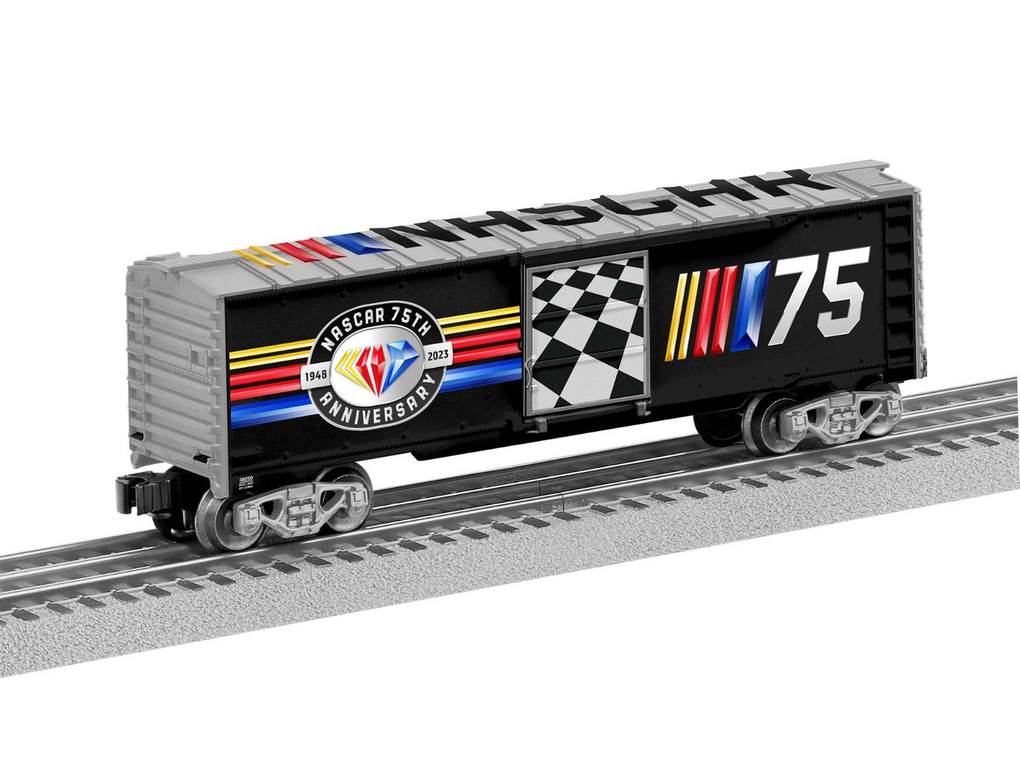 Lionel 2338250 O NASCAR 75th Anniversary Boxcar – Trainz