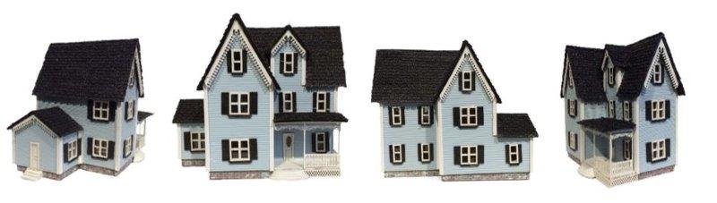 HD Scale Models H01520 HO Victorian House Building Kit – Trainz