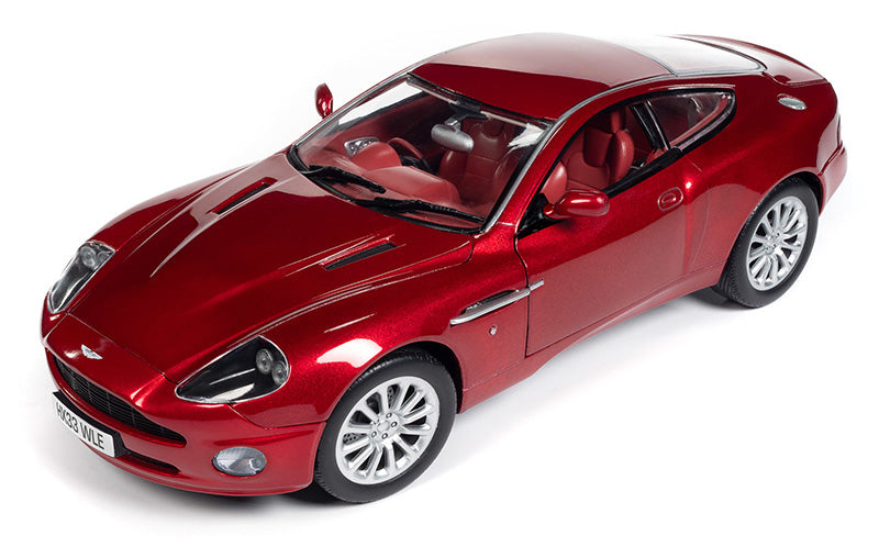 Auto World 301 1:18 Toro Red Mica 2005 Aston Martin V12 Vanquish Dieca ...