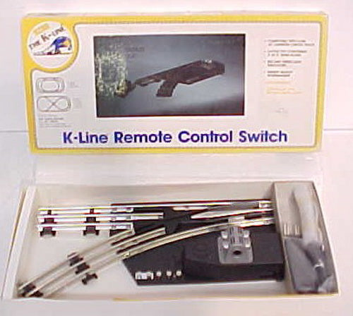 K-Line K-0375 O 42" Left & Right Hand Electric Switch Turnout (Pack of ...