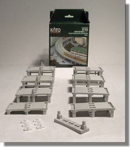 Kato 23-046 N Gradual Double Incline Pier Set – Trainz