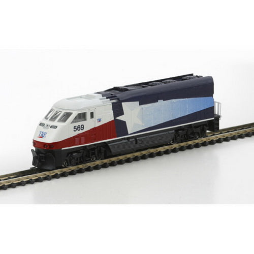 Athearn 10020 N Scale TRE Powered F59PHI Diesel Locomotive #569 – Trainz
