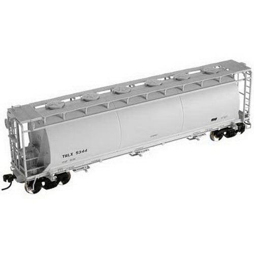 Atlas 1989-2 HO Texas Railcar 3-Bay Cylindrical Hopper #5344 – Trainz