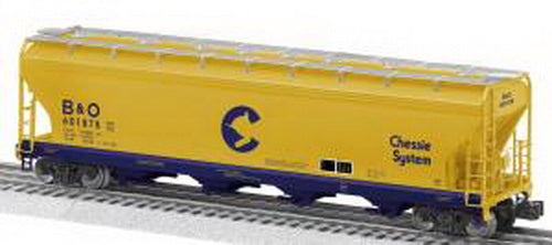 Lionel 6-27462 O Chessie ACF 4-Bay Hopper – Trainz