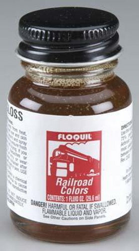 Floquil F110003 Railroad Hi-Gloss Light Amber Colored Coating - 1 oz ...