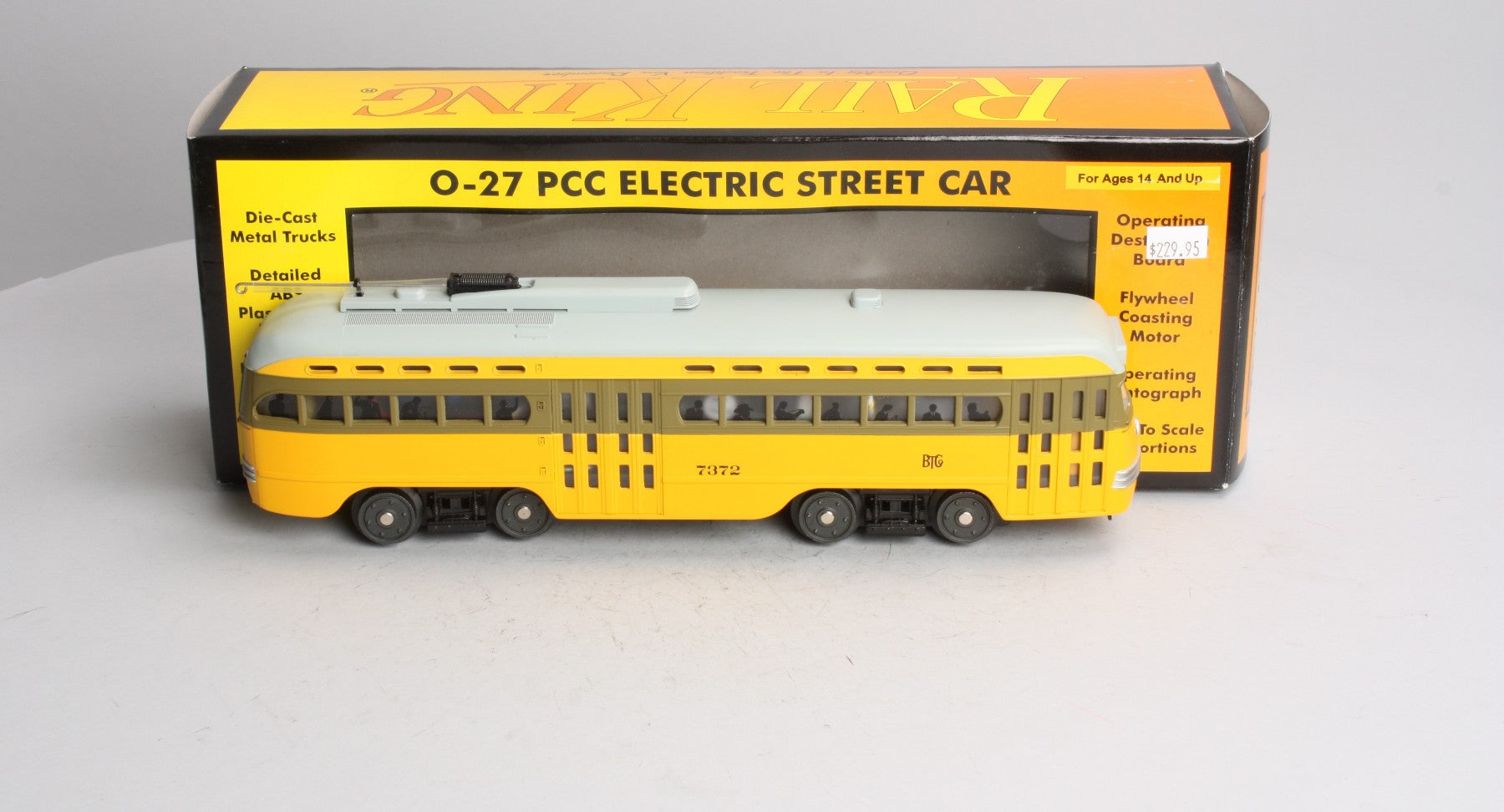MTH 30-5122-1 Baltimore Transit PCC Electric Streetcar – Trainz