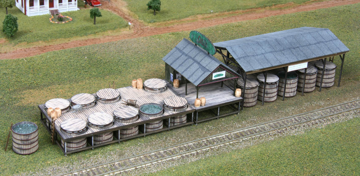 American Model Builders 625 N Scale The Pickle Works Laser Art Kit – Trainz