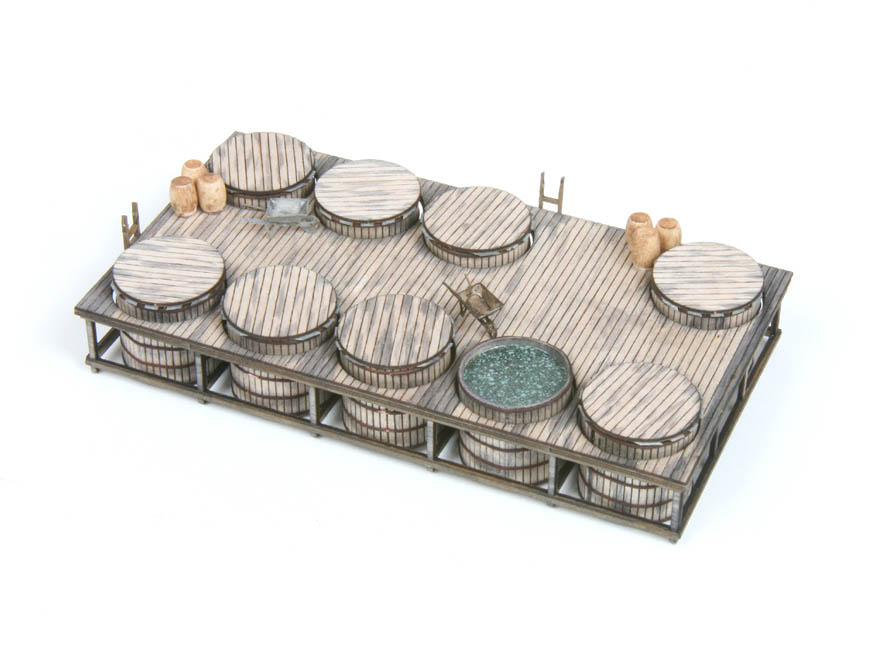 American Model Builders 625 N Scale The Pickle Works Laser Art Kit – Trainz