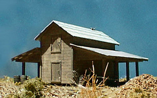 Ho Scale Old Barns Model Train Printable Buildings Model Railroad