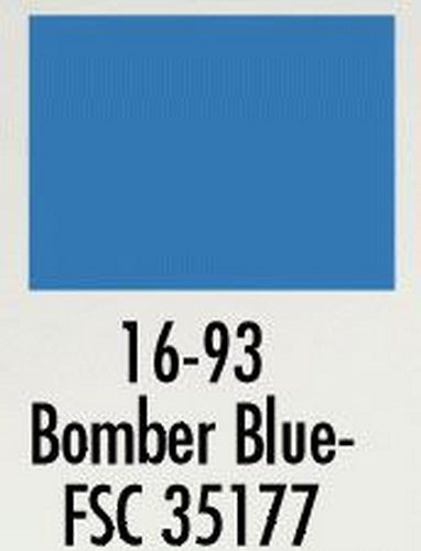 Badger 16-93 Bomber Blue Modelflex Military Acrylic Paint - 1 oz. Bott ...