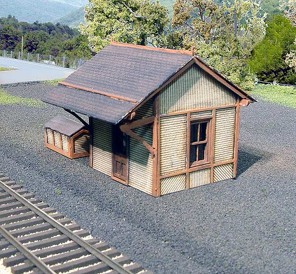 Branchline Trains 662 HO Flag Stop Station Kit – Trainz