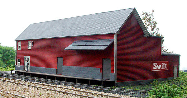 Branchline Trains 682 HO Scale Meat Packing Plant Kit – Trainz