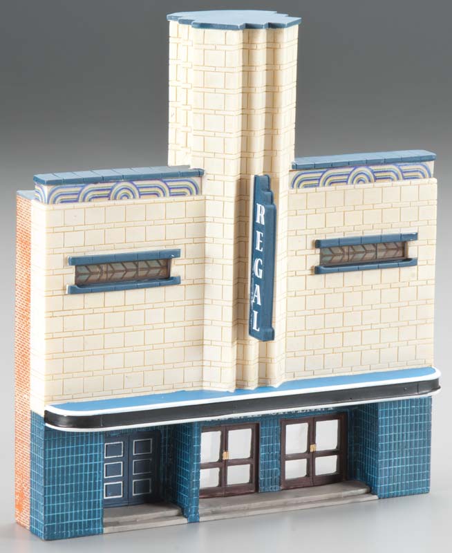 Bachmann 35004 HO Regal Cinema Thin Profile Assembled Building – Trainz