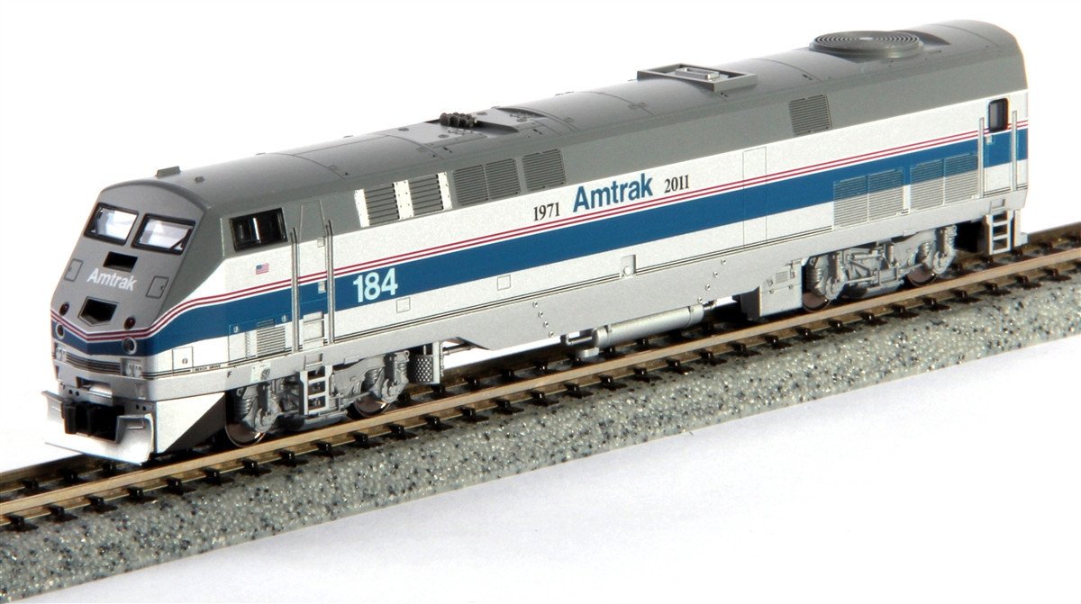 Kato 176-6024-DCC N Amtrak GE P42 40th Anniversary Phase IV #184 – Trainz
