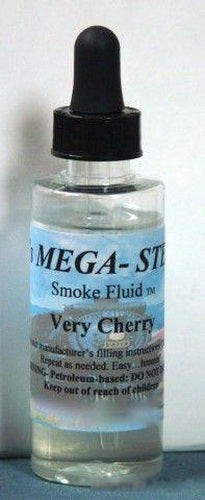 JT's Mega Steam 133 Very Cherry Smoke Fluid - 2 oz. Bottle – Trainz