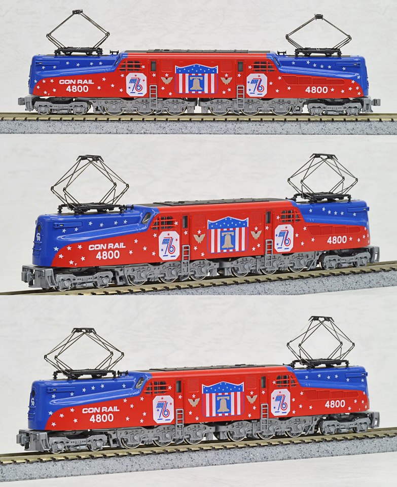 Kato 137-2015 N Conrail Bicentennial GG-1 Electric Locomotive #4800 ...