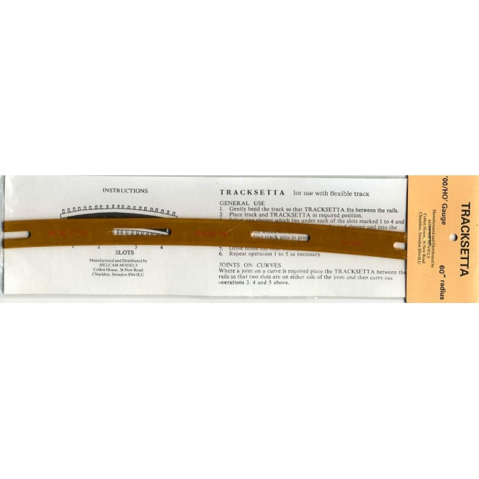 Peco OOT60 HO/OO Tracksetta Track Laying Template 60" 1524 mm Radius C ...