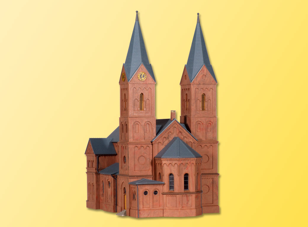 Kibri 39760 HO Scale Roman Catholic Church Kit – Trainz