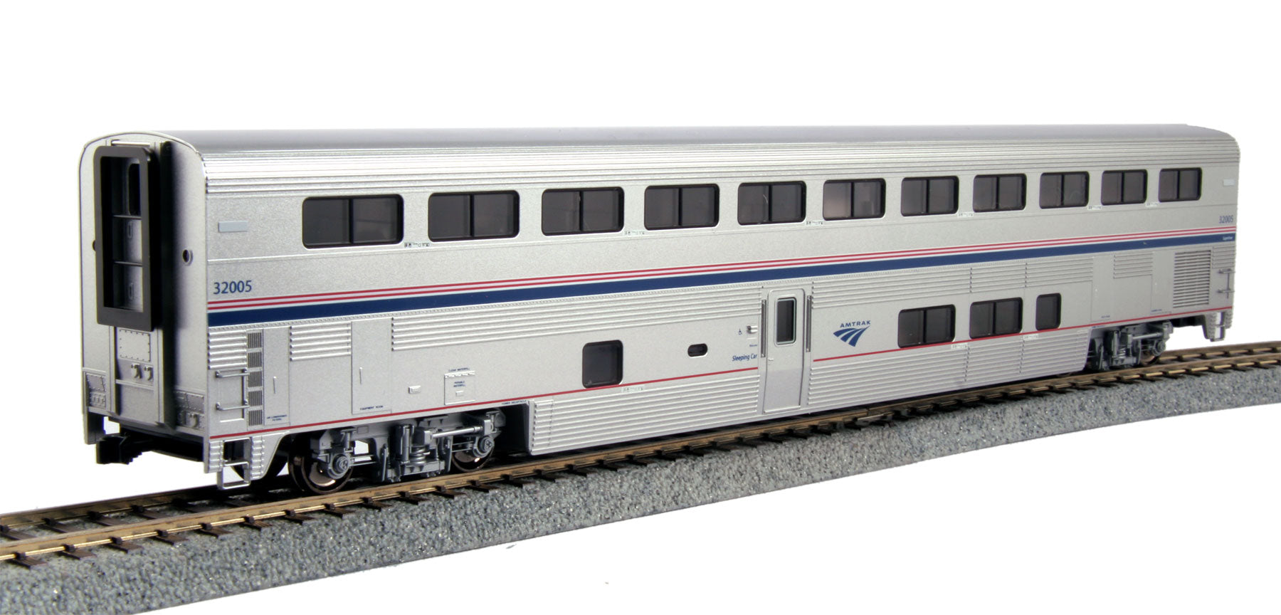 Kato 35-6084 HO Amtrak Phase IVb Superliner Sleeper #32005 – Trainz