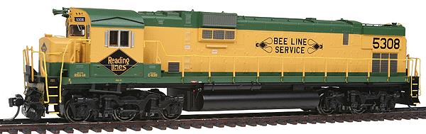 Bowser 23393 HO Reading Alco C630 Diesel Locomotive #5308 w/Tsunami So – Trainz