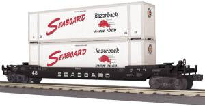 MTH 30-76485 Seaboard HUSKY STACK CAR – Trainz