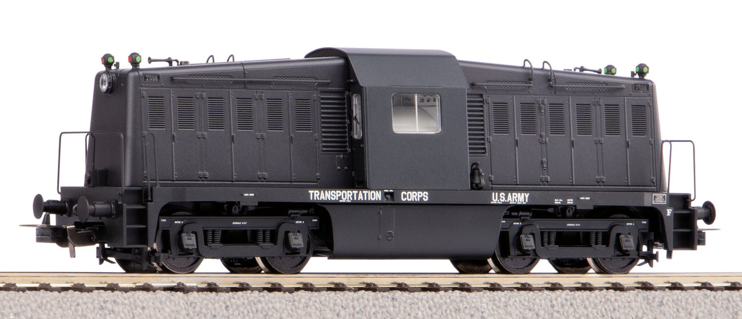 Piko 52466 HO USATC Whitcomb 65 Ton 65-DE-19A Diesel Locomotive with S ...