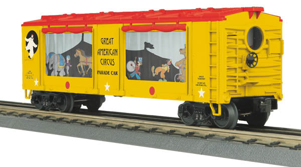 MTH 30-79373 O Circus Operating Action Car – Trainz