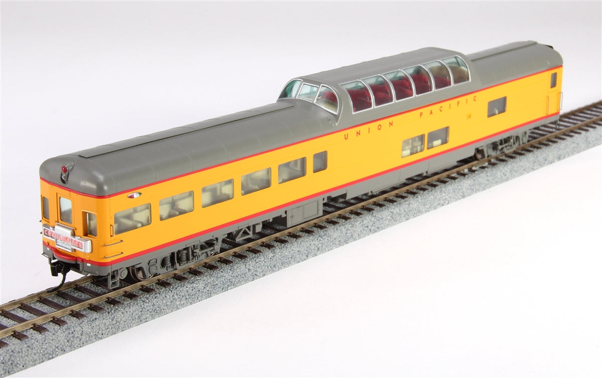 Walthers 920-9234 HO UP Challenger Lighted 85' ACF Observation Dome Lo ...