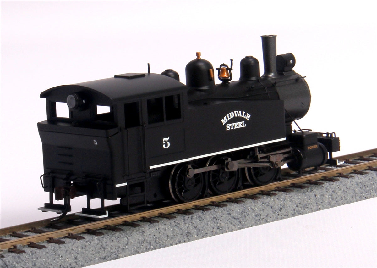Bachmann 52102 HO Midvale Steel Porter 0-6-0T Side Tank Steam Loco w/D ...
